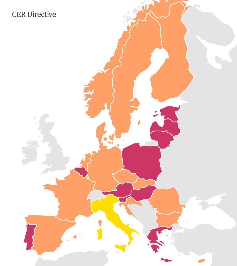 Critical Infrastructure Protection (CIP) – CER Directive ... Critical Infrastructure Protection (CIP) – CER Directive ...